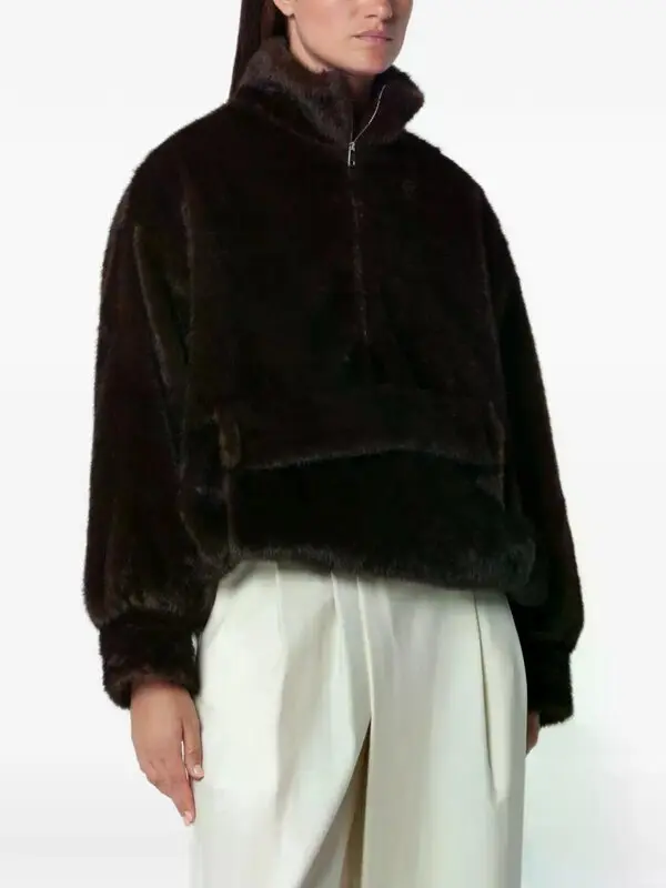 Source Unknown Zvika Faux-fur Sweater