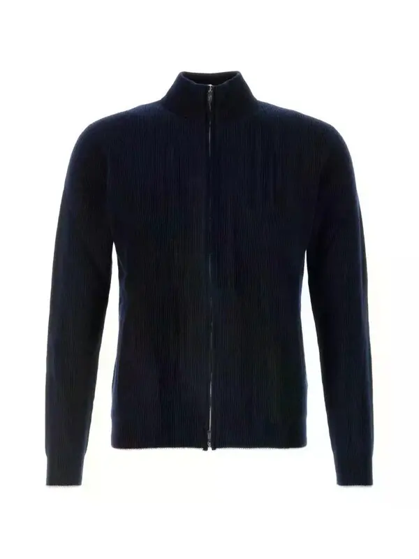 Fedeli Ribbed-knit Cashmere Cardigan