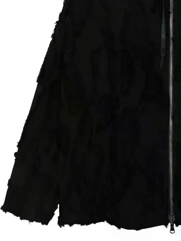 Masnada Distressed Hooded Jacket