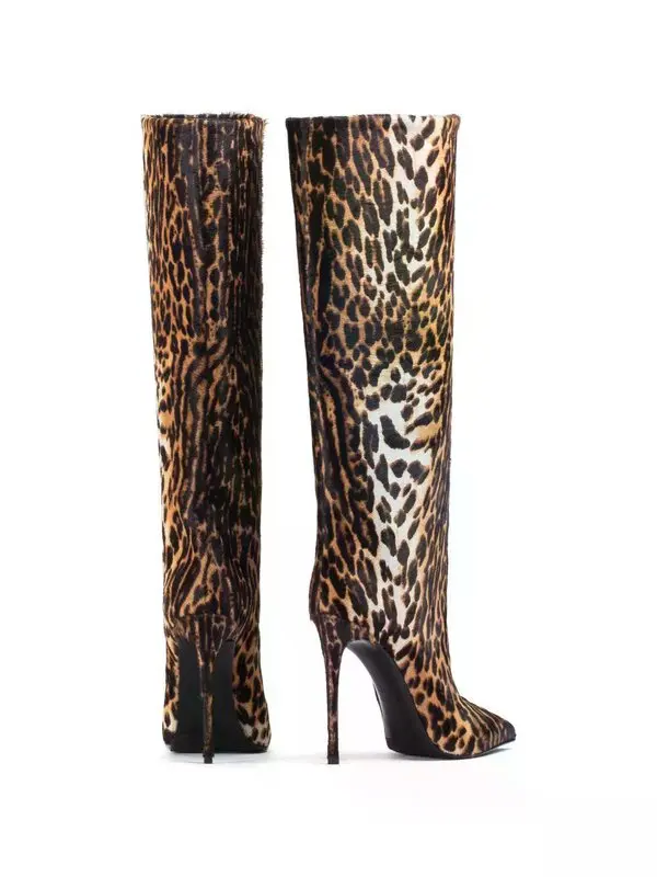 LE SILLA Eva Leopard-print Boots