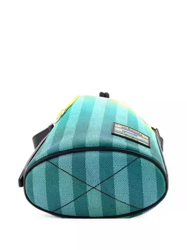 LOUIS VUITTON Sac Marin Bag Limited Edition Gradient Damier Stripes Bb Crossbody Bag - Green