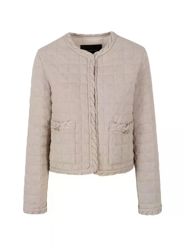 Fabiana Filippi Quilted Cable-knit Jacket