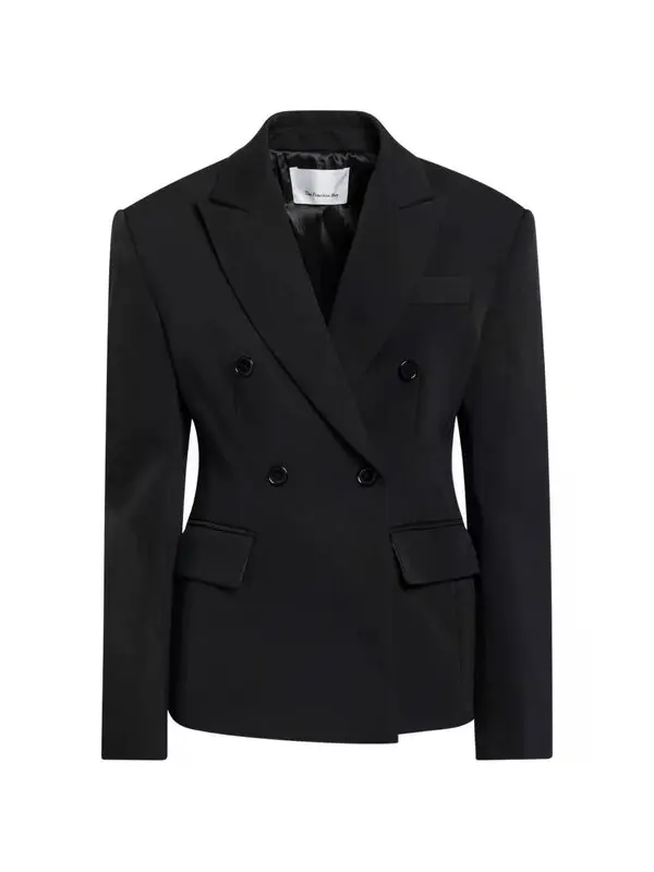 THE FRANKIE SHOP Doyer Cinched Blazer - Black