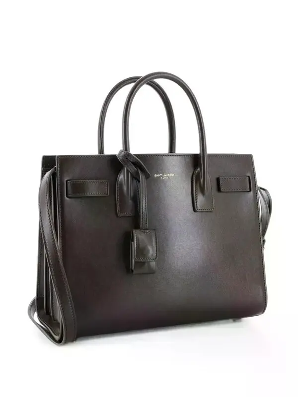 Saint Laurent Sac De Jour Bag Leather Baby Tote Bag