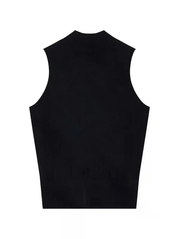 Armani Exchange Monogram-pattern Sleeveless Top