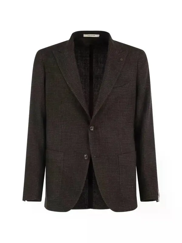 Tagliatore Micro-pattern Single-breasted Blazer