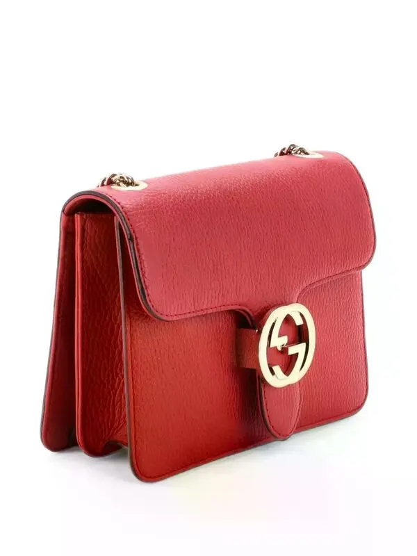 Gucci Interlocking Leather Small Shoulder Bag