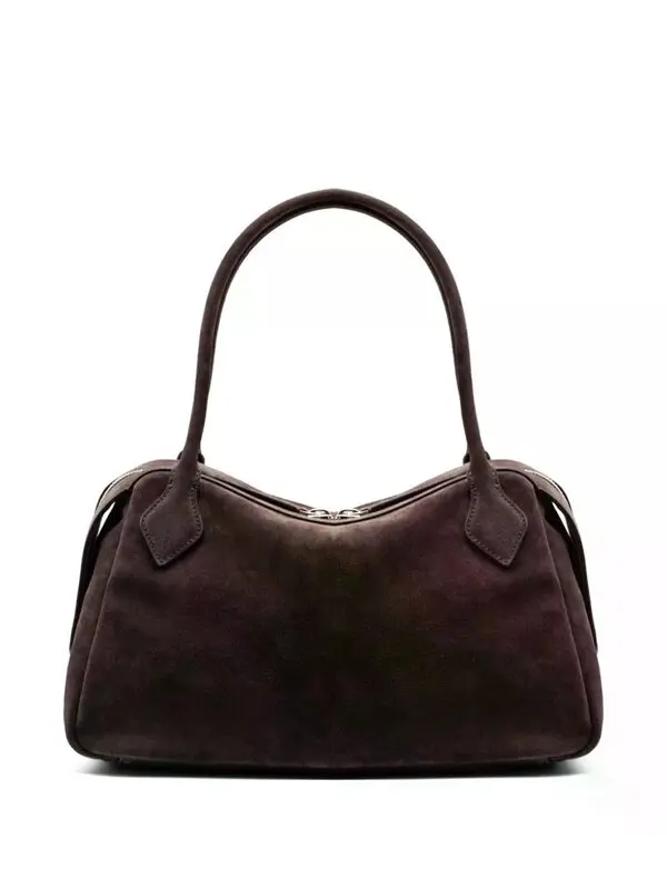 MINOBOSSI Medium Adele Suede Tote Bag - Brown