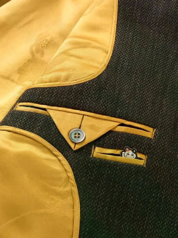 Shanghai Tang Perpetual Fortune Five-button Jacket