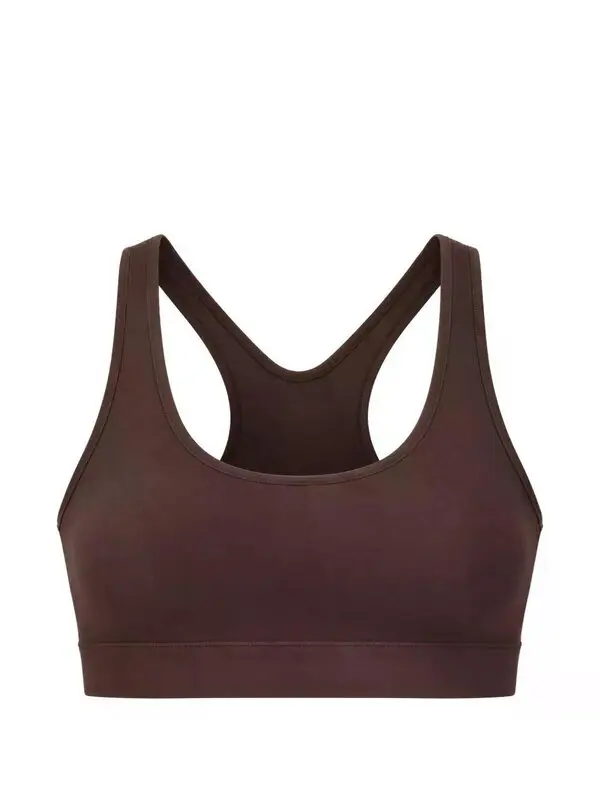 The Upside Peached Jade Racerback Sports Bra - Brown