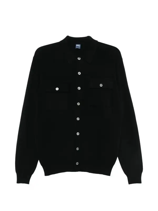 Fedeli Button-up Chest-pocket Cardigan