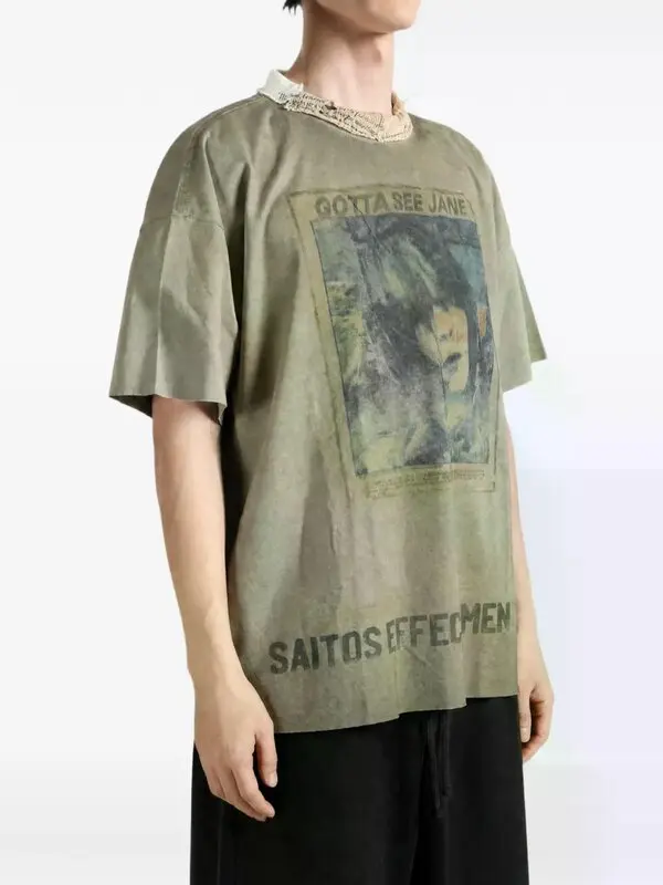SAITOS See Jane Distressed T-shirt