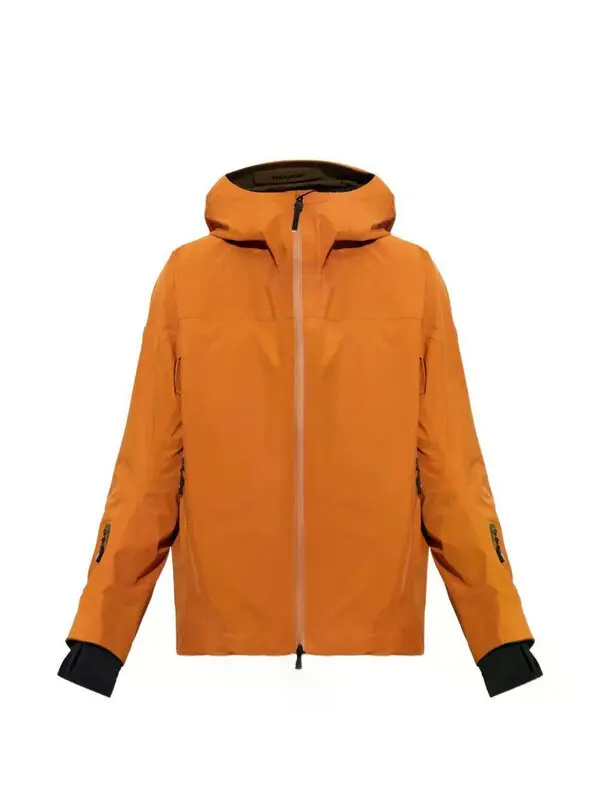 Moncler Hooded Ski Jacket - Orange