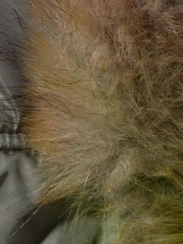Miu Miu Technical Fabric And Faux Fur Trapper Hat