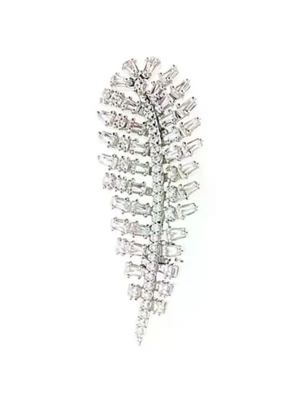 SWAROVSKI Vienna Crystal-embellished Brooch - Silver