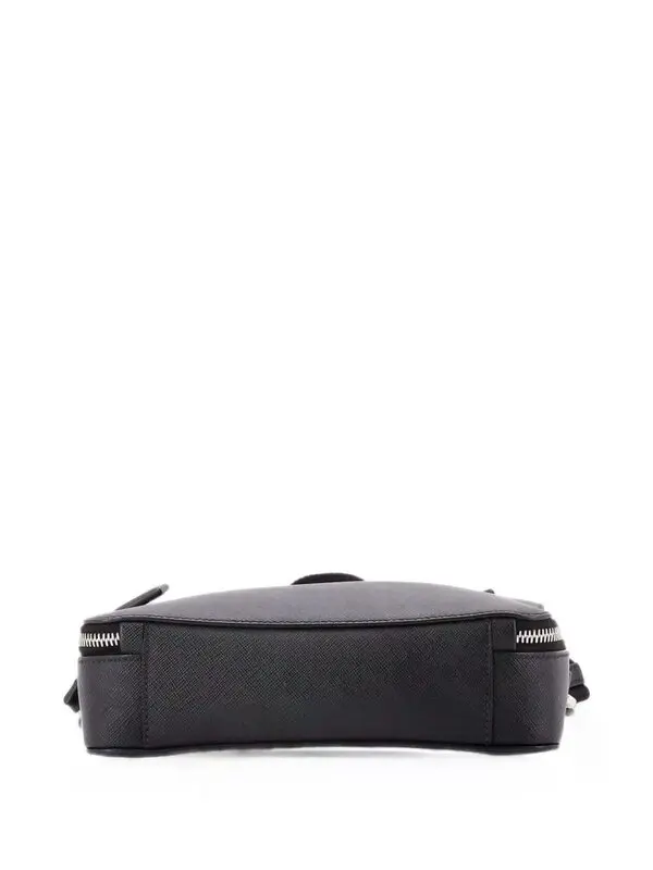 Prada Brique Saffiano Leather Small Crossbody Bag