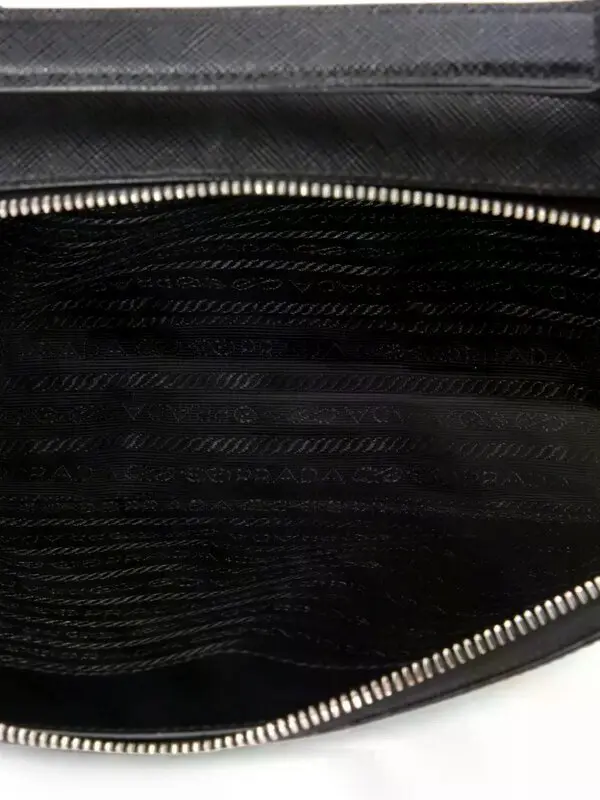 Prada Brique Saffiano Leather Small Crossbody Bag