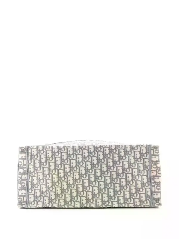 Dior Book Oblique Canvas Large Tote Bag
