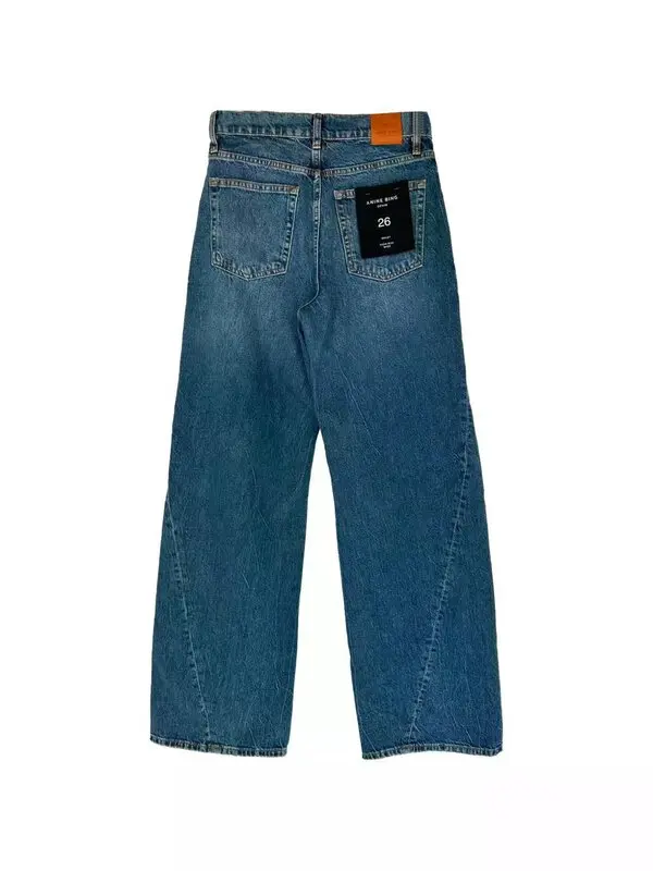 ANINE BING Briley Wide-leg Jeans - Blue