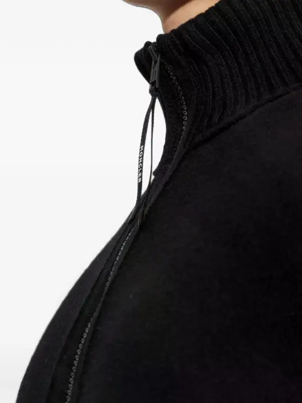 Moncler Logo-patch Zip-up Cardigan