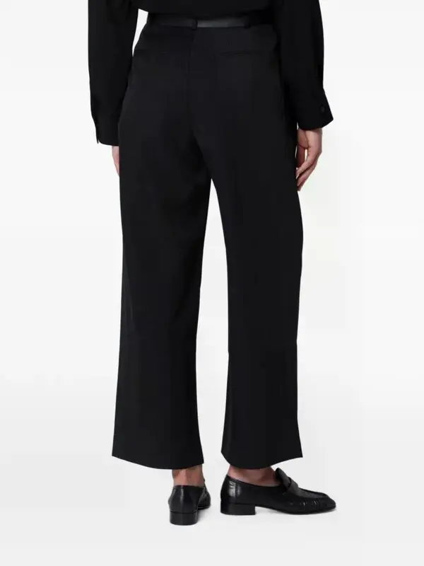 Source Unknown Matteo Belted High-waisted Trousers