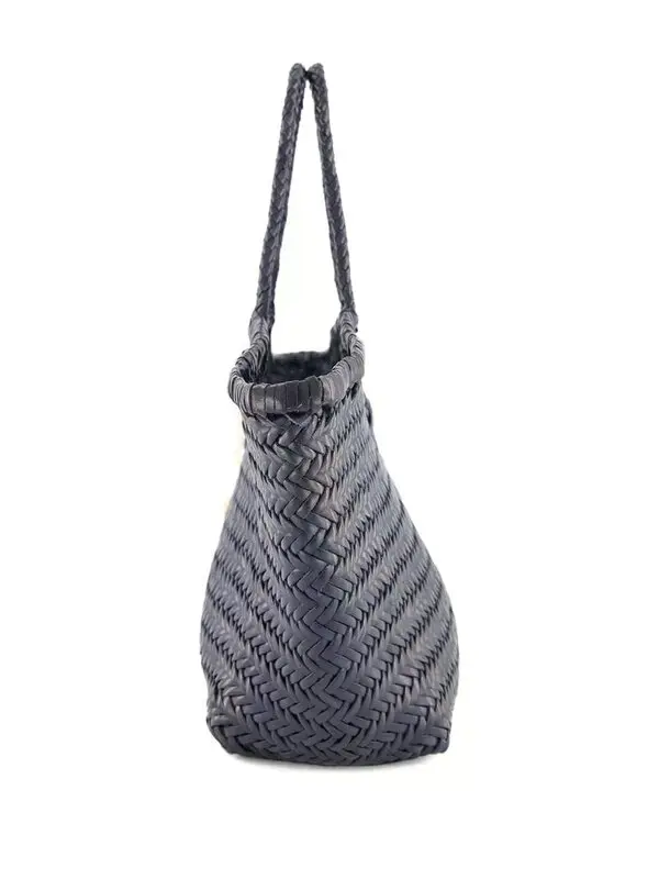 Dragon Diffusion Leather Woven Tote Bag