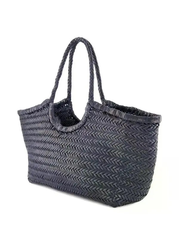 Dragon Diffusion Leather Woven Tote Bag