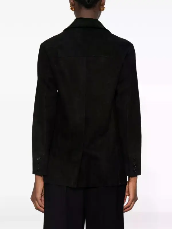 SALVATORE SANTORO Suede Single-breasted Jacket