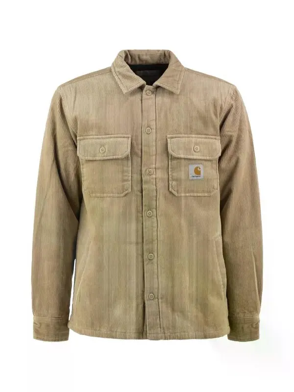 Carhartt Work In Progress Whitsome Corduroy Shirt Jacket - Neutrals
