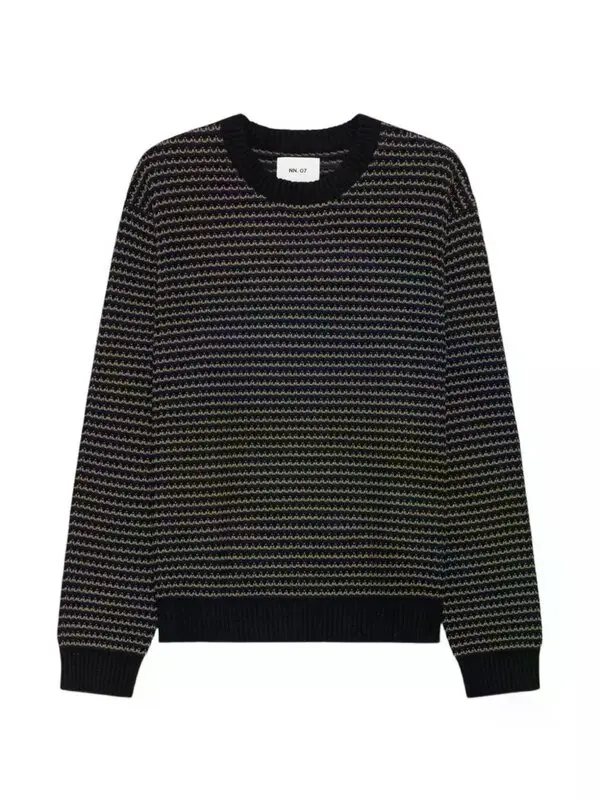 Nn07 Striped Crew-neck Sweater