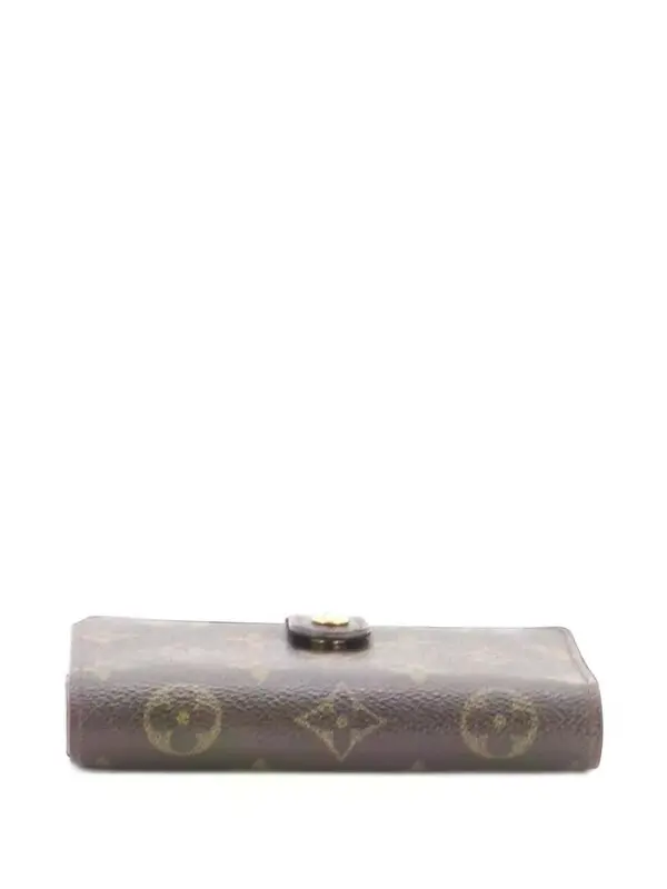 LOUIS VUITTON French Wallet Monogram Canvas Small Wallets