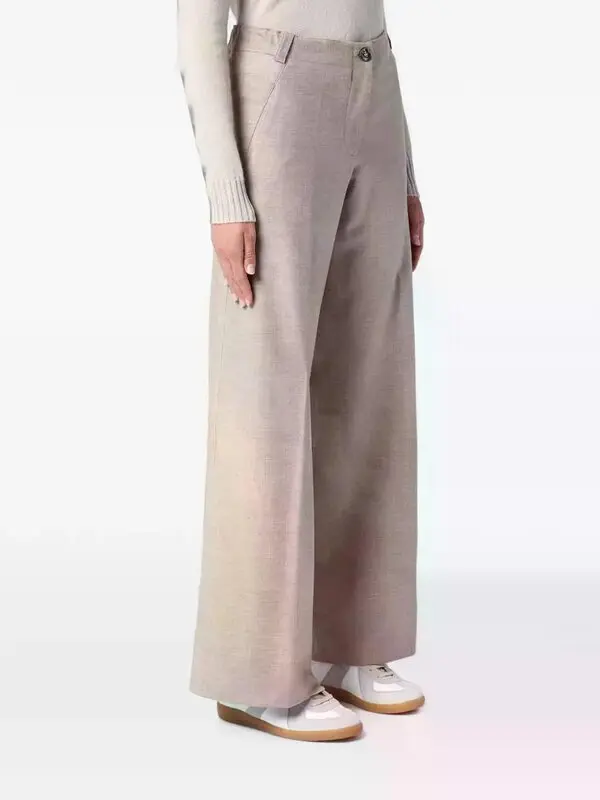 QUELLE2 Pressed-crease Trousers