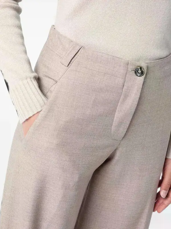 QUELLE2 Pressed-crease Trousers