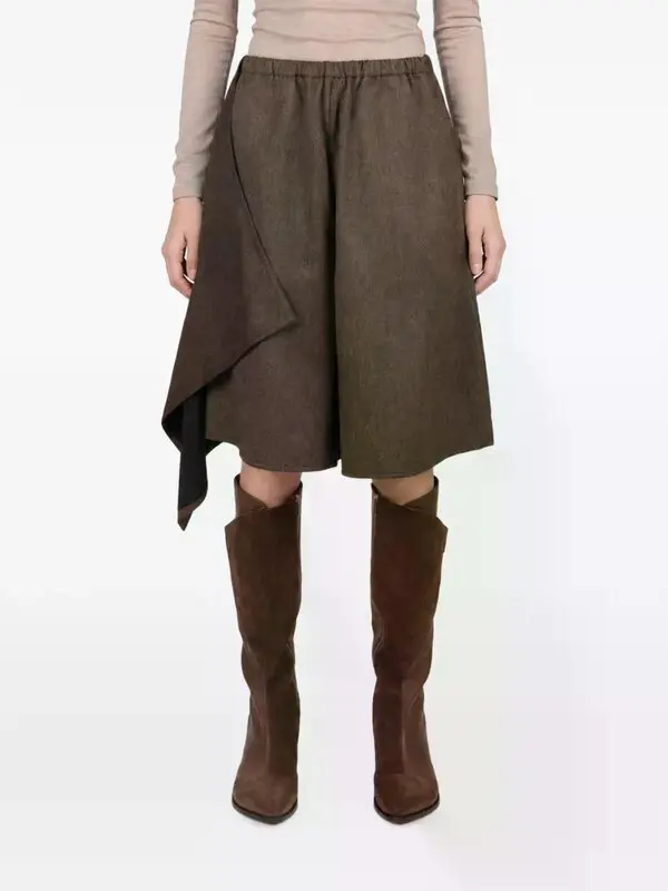 NICCOLO PASQUALETTI Nota Draped Shorts