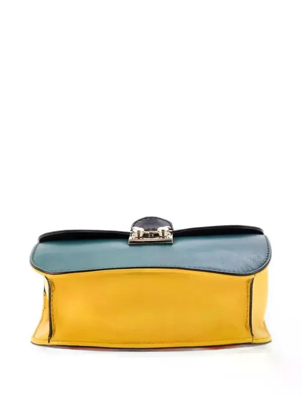 Valentino Garavani Glam Lock Covered Studs Leather Small Shoulder Bag