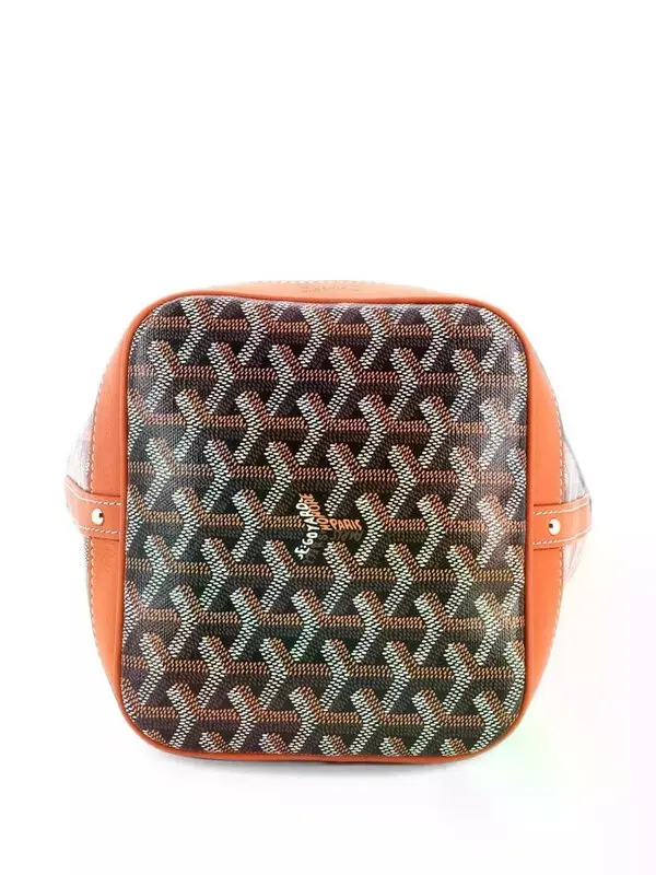 Goyard Petit Flot Coated Canvas Pm Bucket Bag