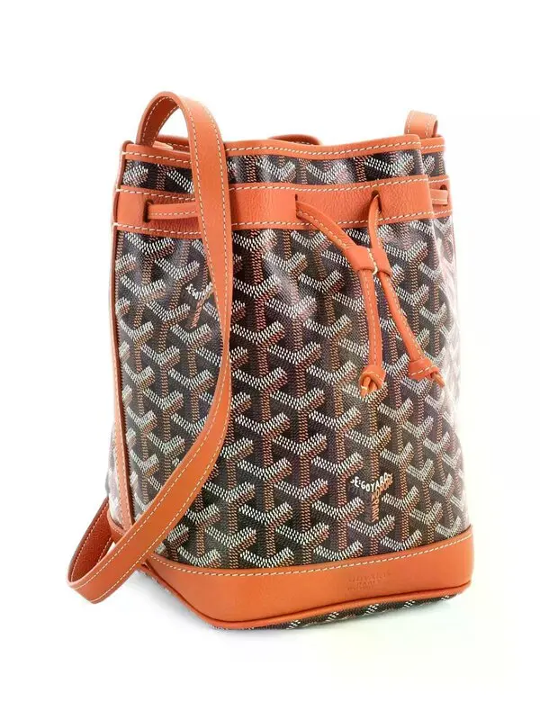 Goyard Petit Flot Coated Canvas Pm Bucket Bag