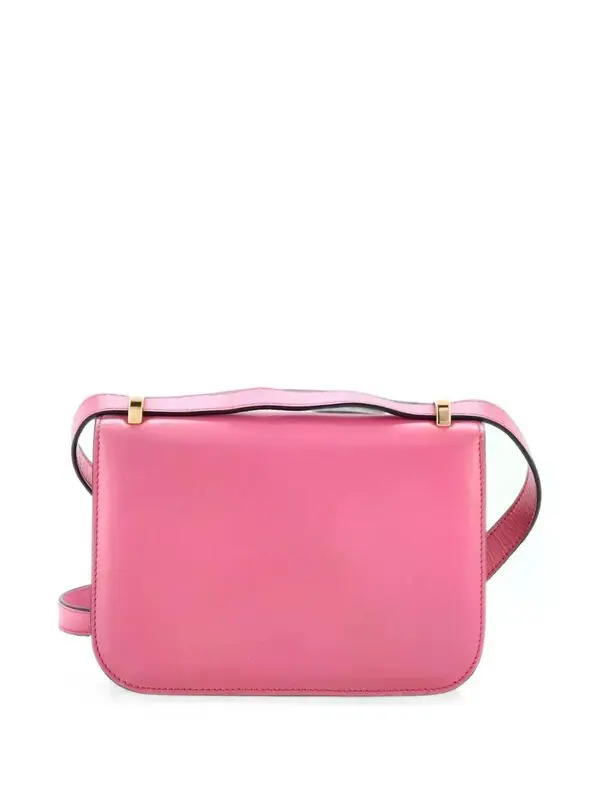 Prada Embleme Triangle Logo Flap Bag Soft Calfskin Small Shoulder Bag