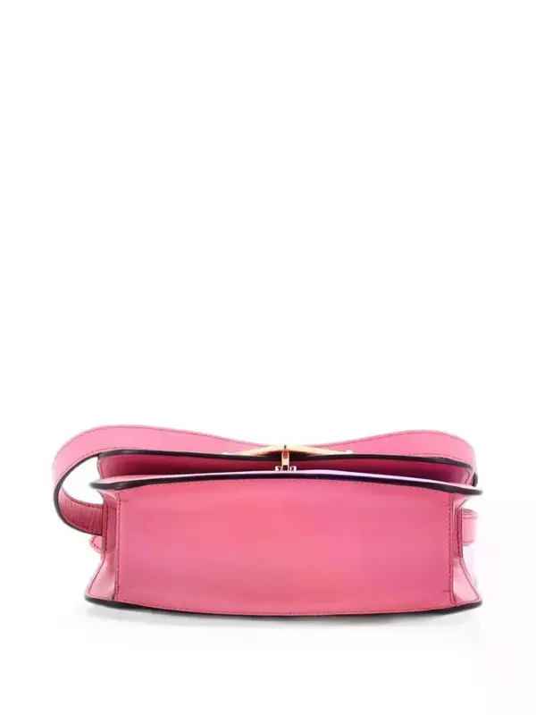 Prada Embleme Triangle Logo Flap Bag Soft Calfskin Small Shoulder Bag