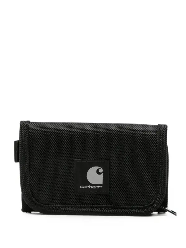 Carhartt Work In Progress Logo-patch Trifold Wallet