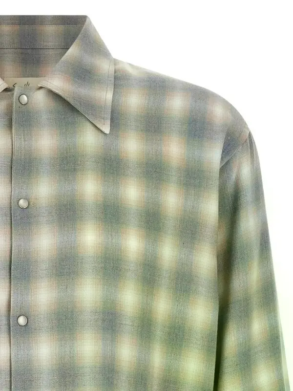 SECOND / LAYER Checked Shirt