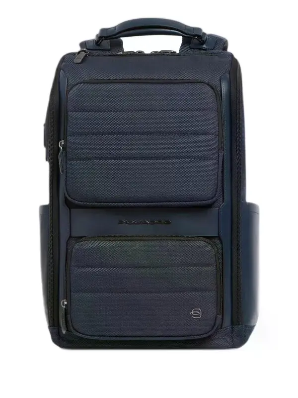 PIQUADRO Quilted-effect Backpack