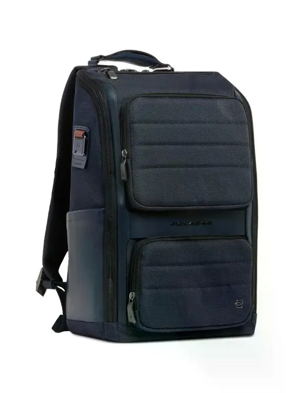 PIQUADRO Quilted-effect Backpack