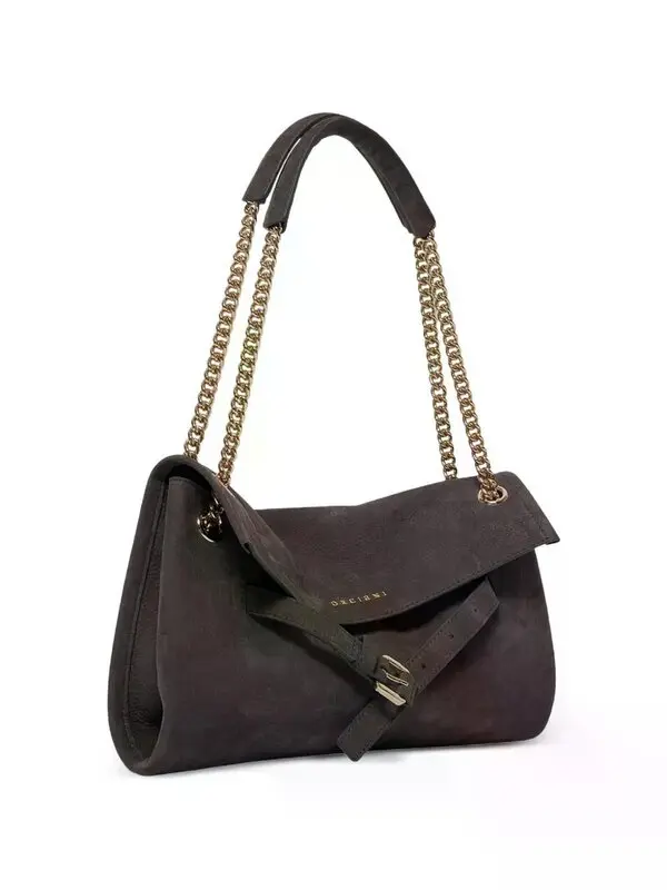 Orciani Small Venus Nabucco Buckle-detail Shoulder Bag - Grey