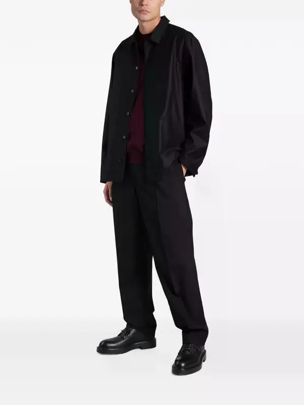 GREYED Pleated-detail Trousers