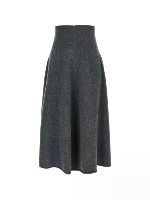 Extreme Cashmere N°388 Ease Flared Midi Skirt