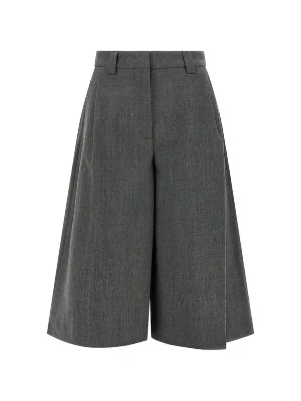 THELATEST Dakota Pleated Bermuda Shorts