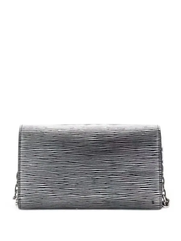 LOUIS VUITTON Twist Chain Wallet Epi Leather Crossbody Bag - Metallic