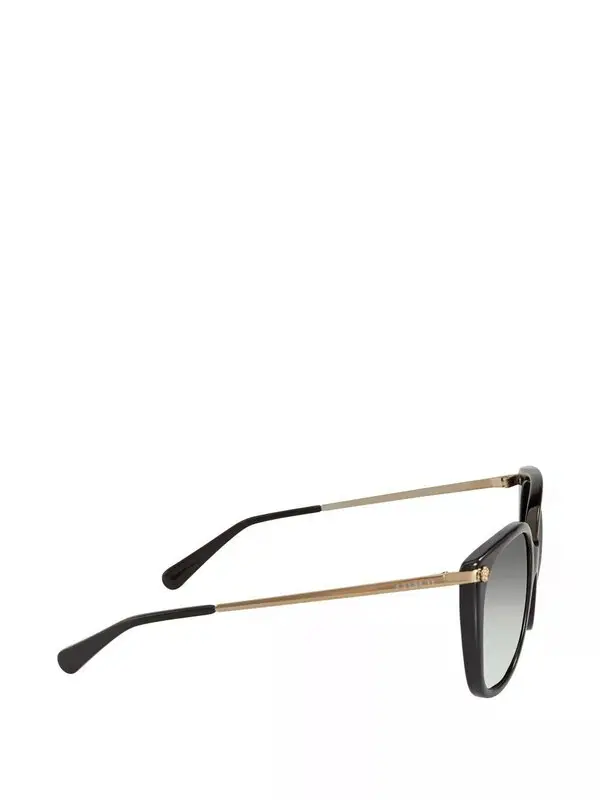 COACH Square-frame Floral-embellished Sunglasses