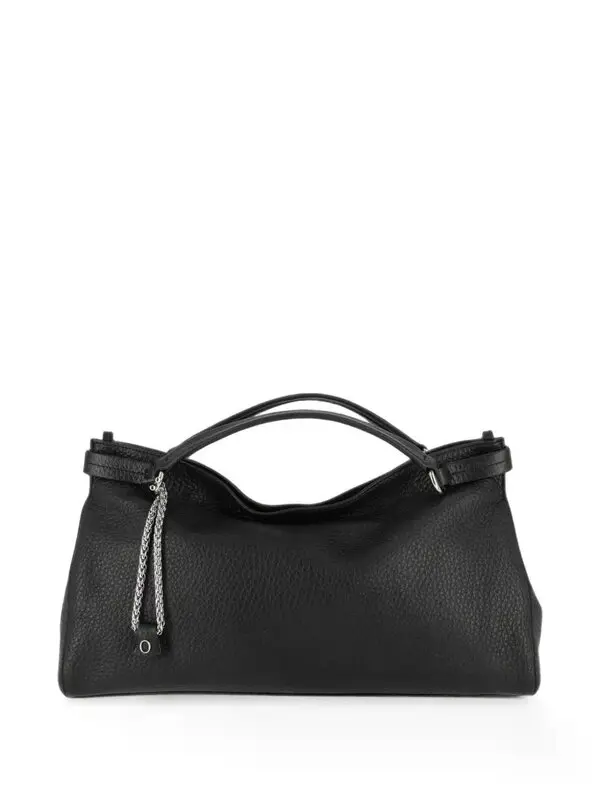 Orciani Midi Virgo Soft Grained Leather Tote Bag